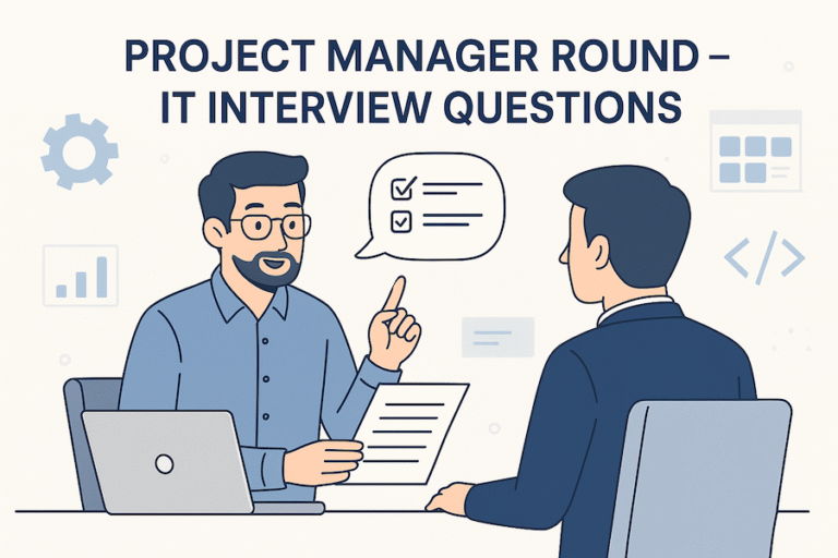 Project Manager Round in IT Interviews: Questions for Tech Leads ...